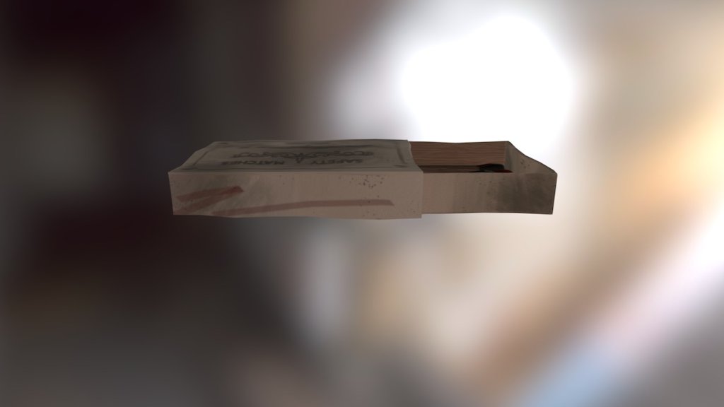 Textured Matchbox - 3D model by ashleygolladay [622fdec] - Sketchfab