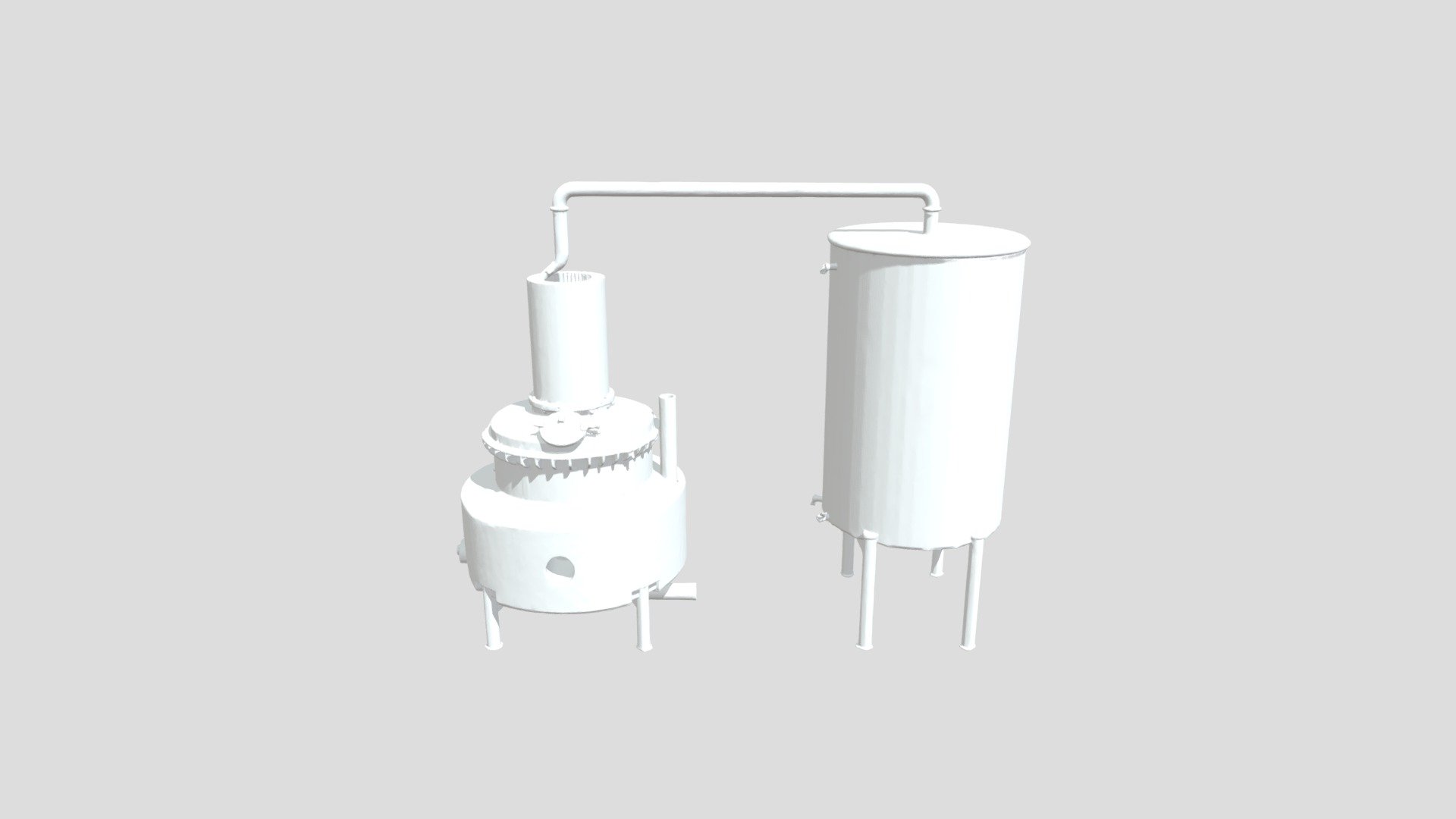Distillation Apparatus in Workshop - 3D model by gvale015 [622ff5c ...