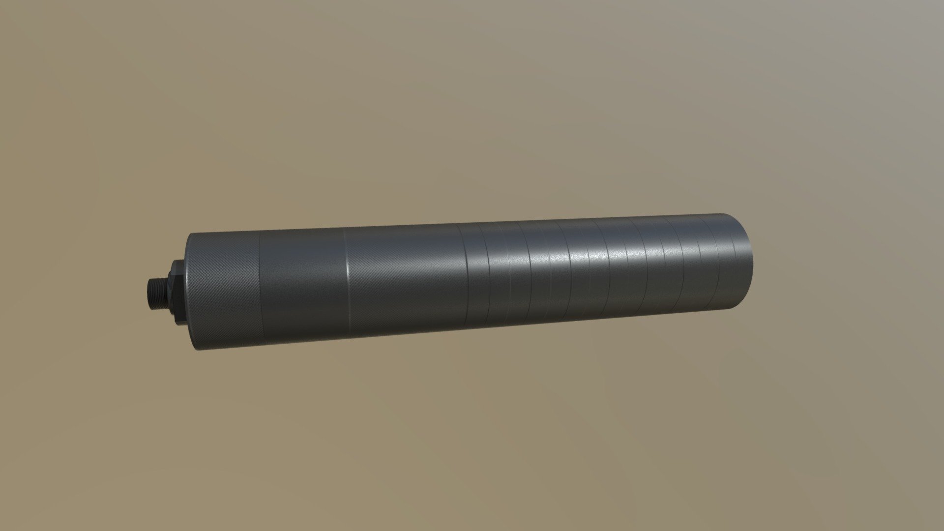 Handgun silencer - Download Free 3D model by Fabi (@fabi_non) [62326b6 ...