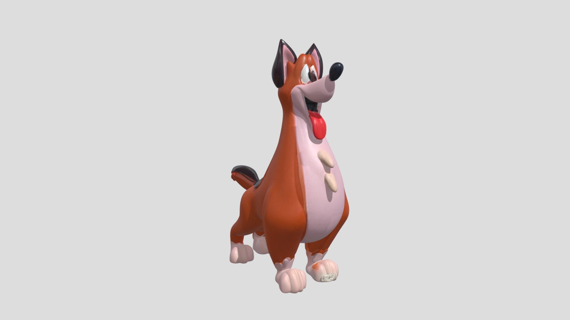 Buttons Dog - Download Free 3D model by jackiebatteau [62328d3] - Sketchfab