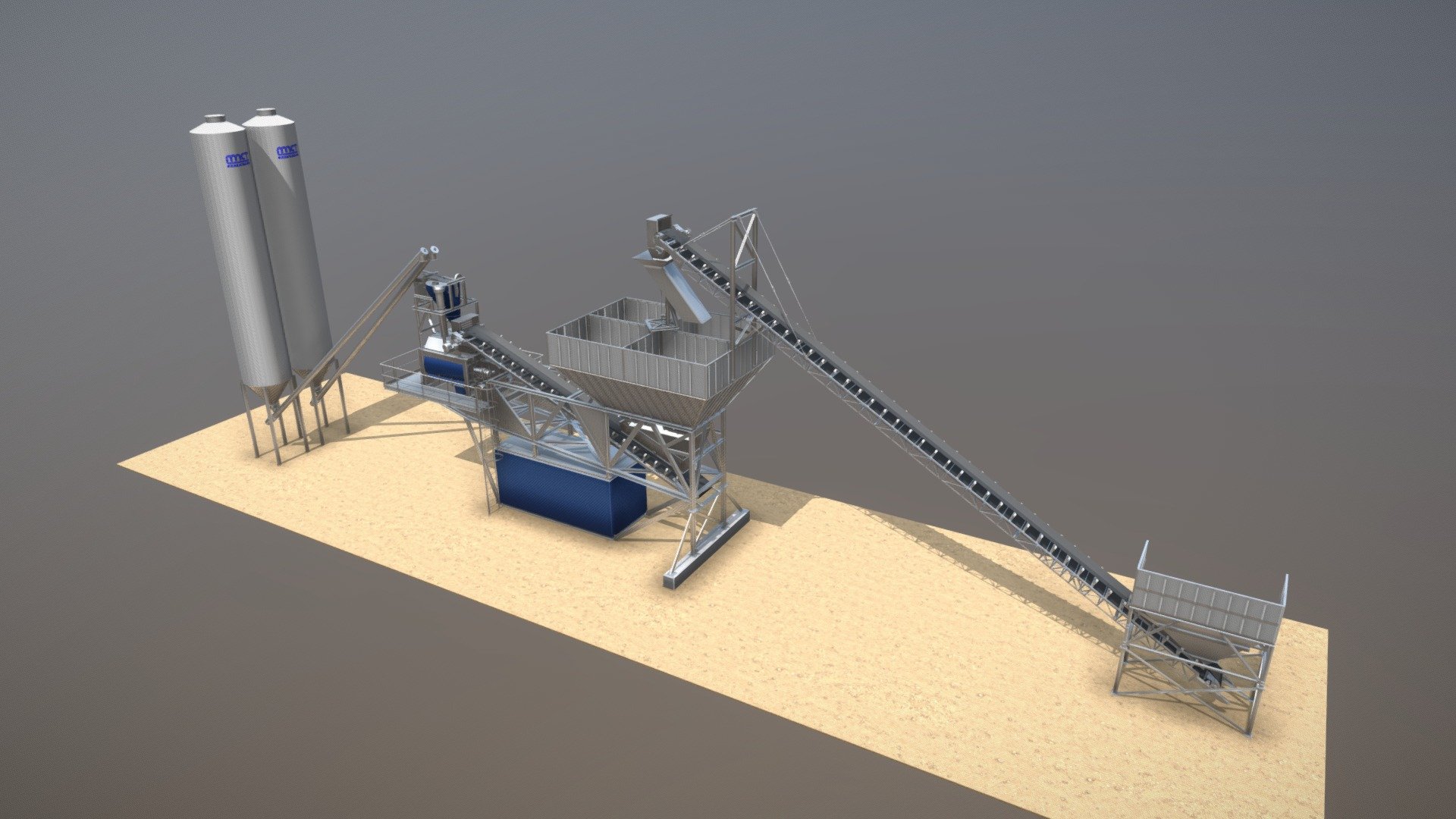 MCF-B Alnitak - 3D model by MCT - Marcantonini Concrete Technology ...
