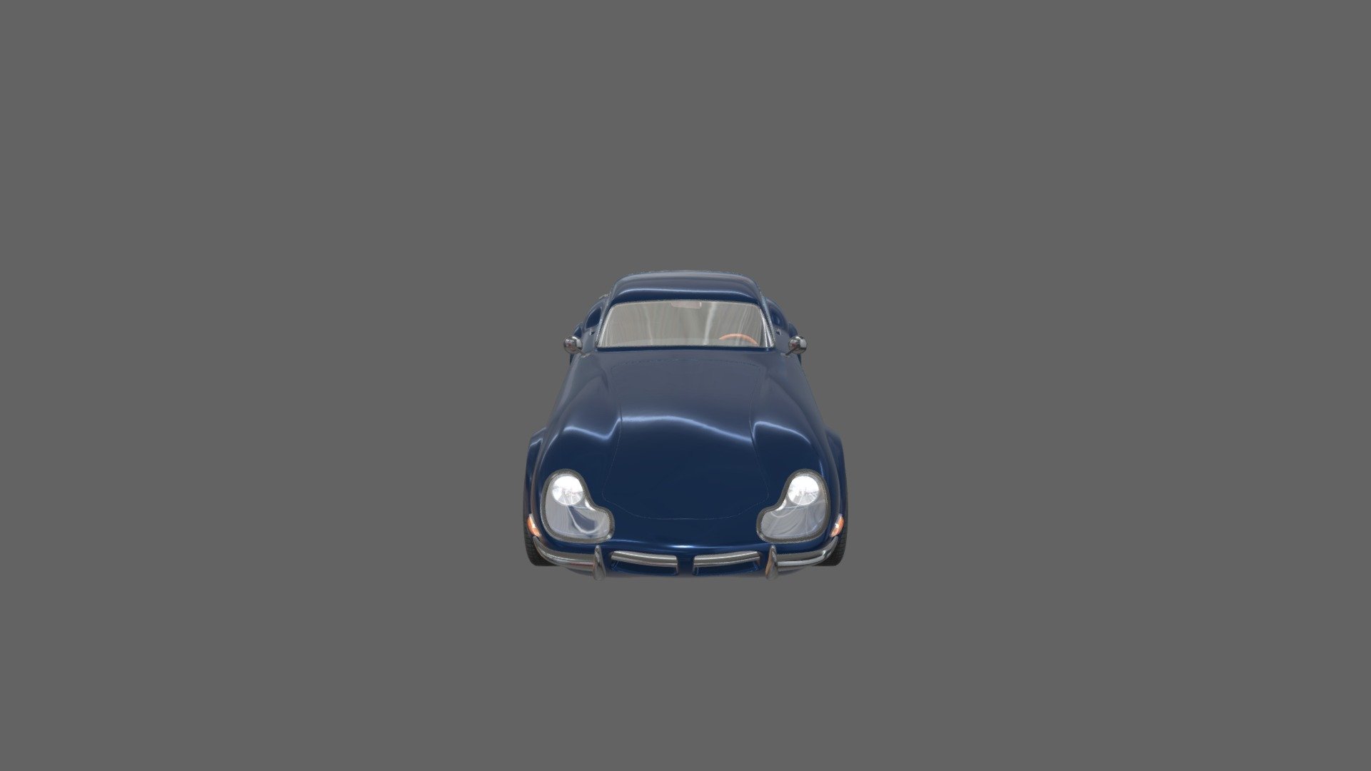 Generic Classic American Sport car 1965 - 3D model by Adilka ...