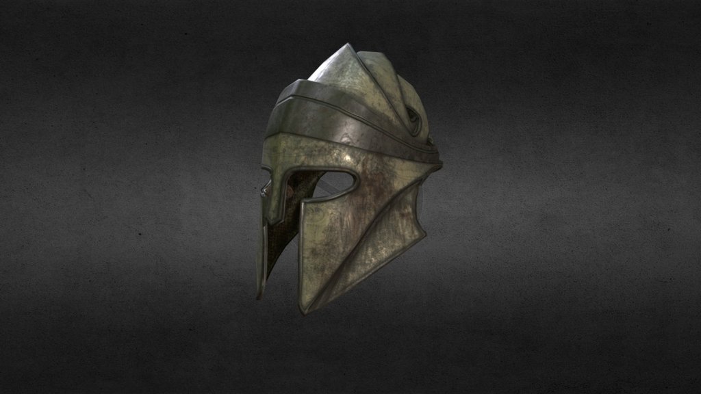 Fantasy helmet v1 - 3D model by chasdiel [6237b37] - Sketchfab