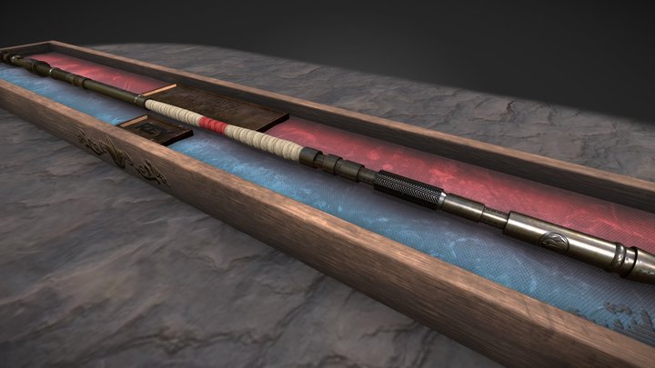 Quarterstaff 3D models - Sketchfab