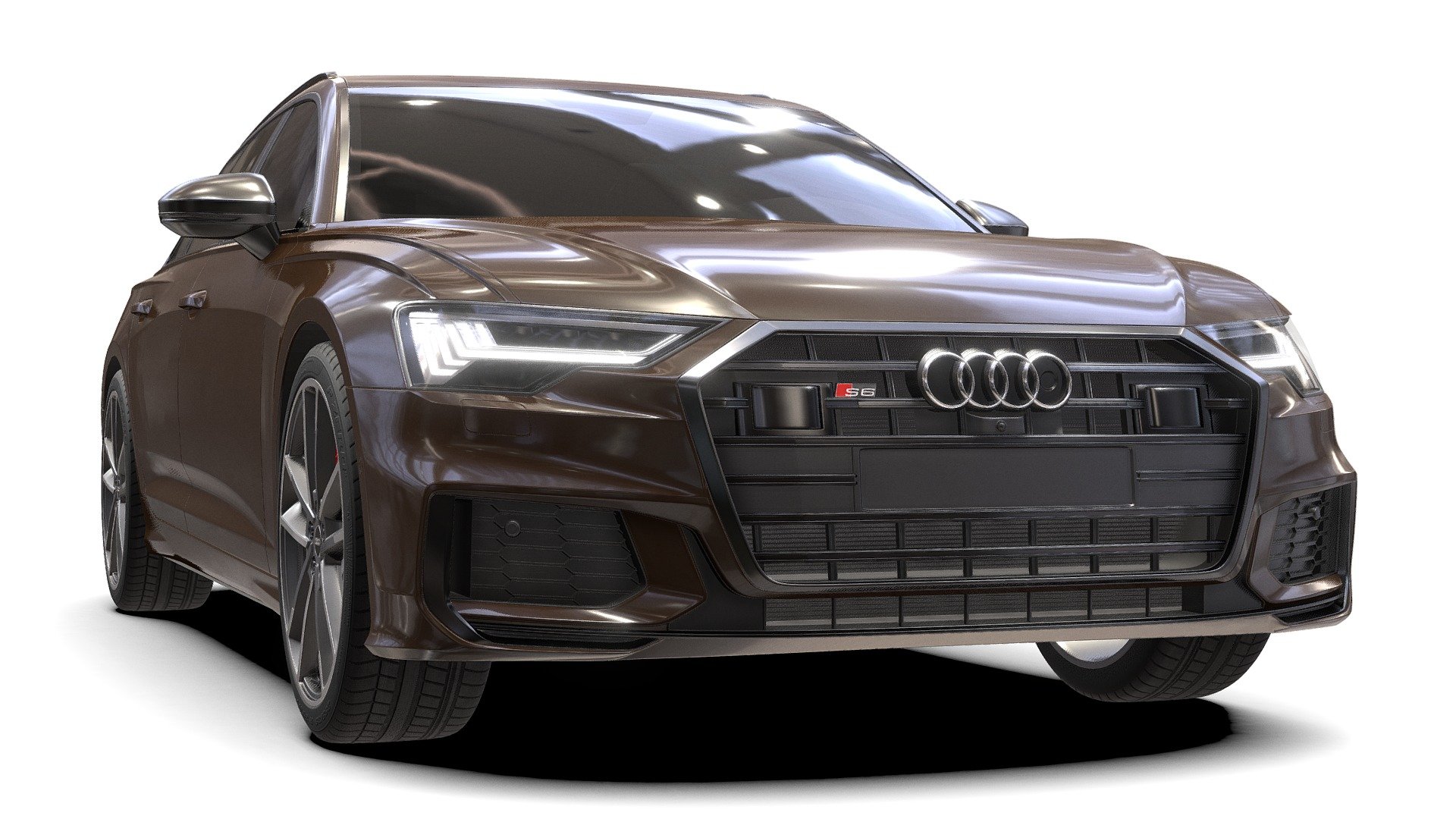 Audi S6 Avant 2020 - 3D model by autoactiva [623a0f3] - Sketchfab