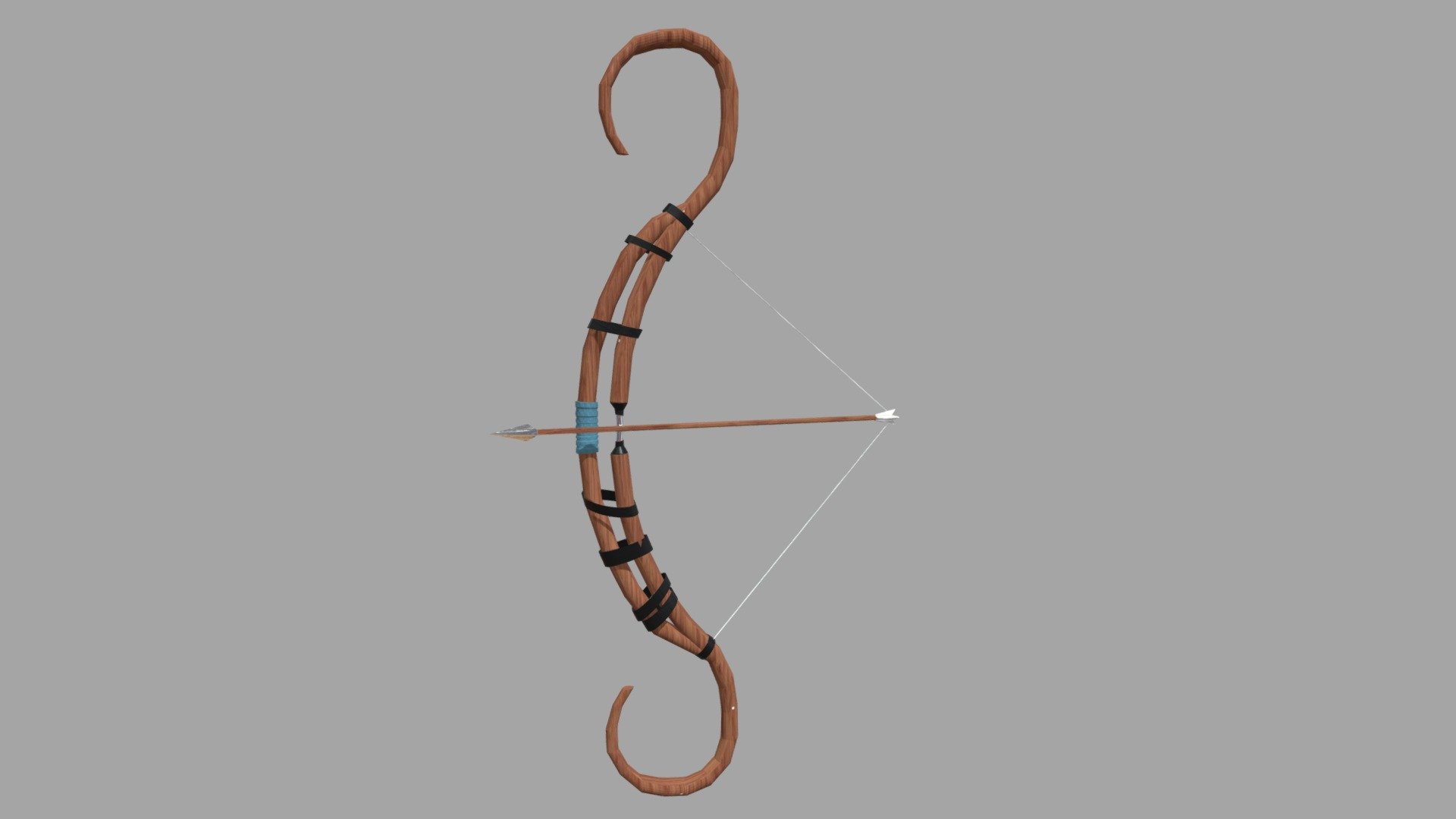 bow - Download Free 3D model by Cunznn [623b7ad] - Sketchfab