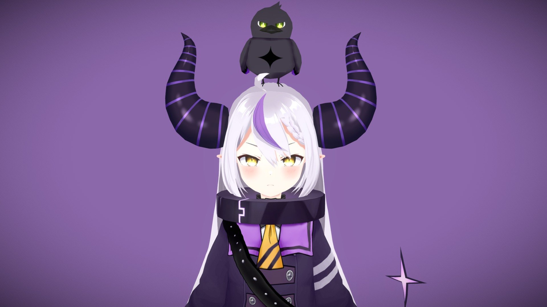 Hololive VTuber - Laplus Darkness - 3D model by 風籟_Furai (@FuraiConcept) [623b7b0] - Sketchfab