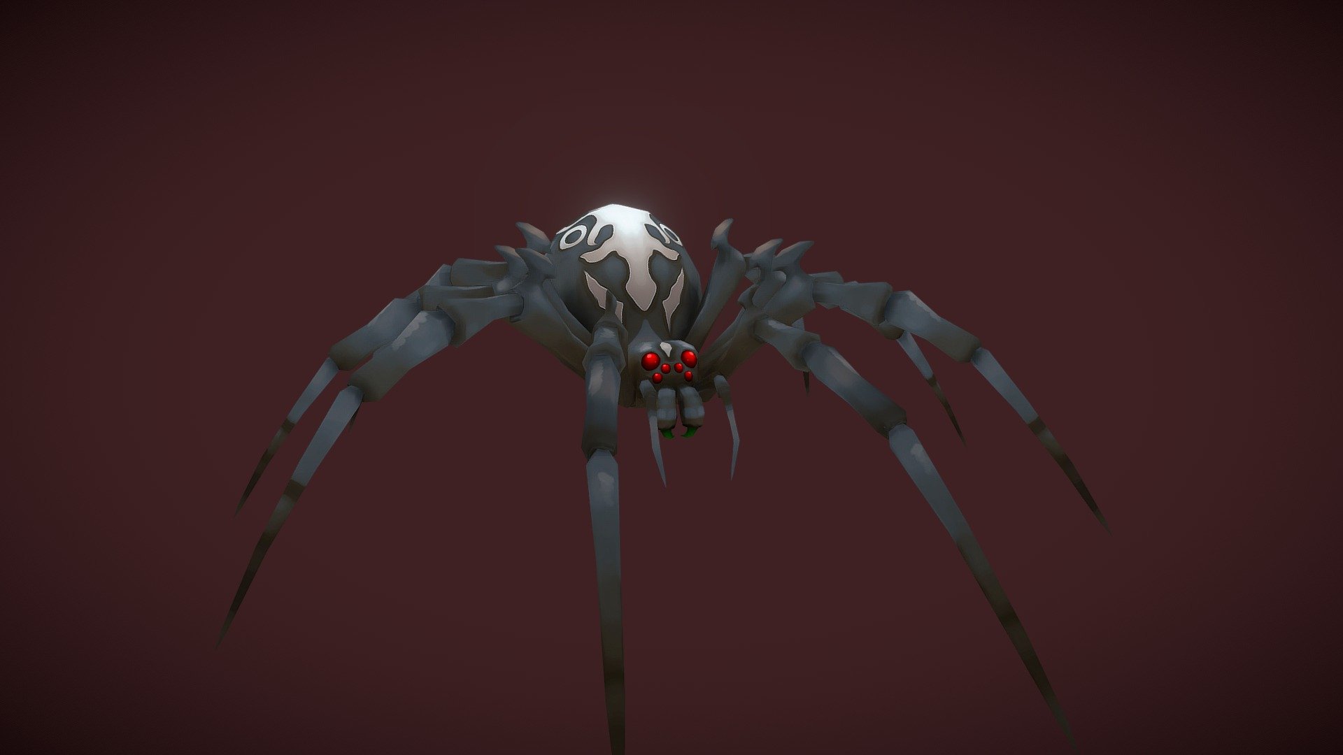 Stylized Spider - 3D model by N-hance Studio (@Malice6731) [623e6dc ...