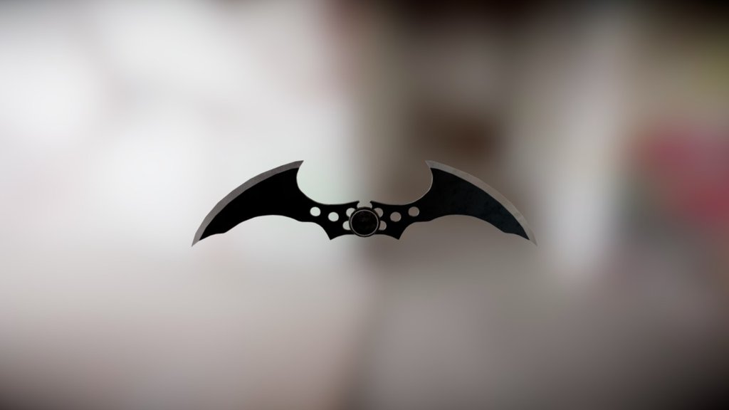 Batarang of Batman - 3D model by ERedSkyl3r (@guillaume_lambert ...
