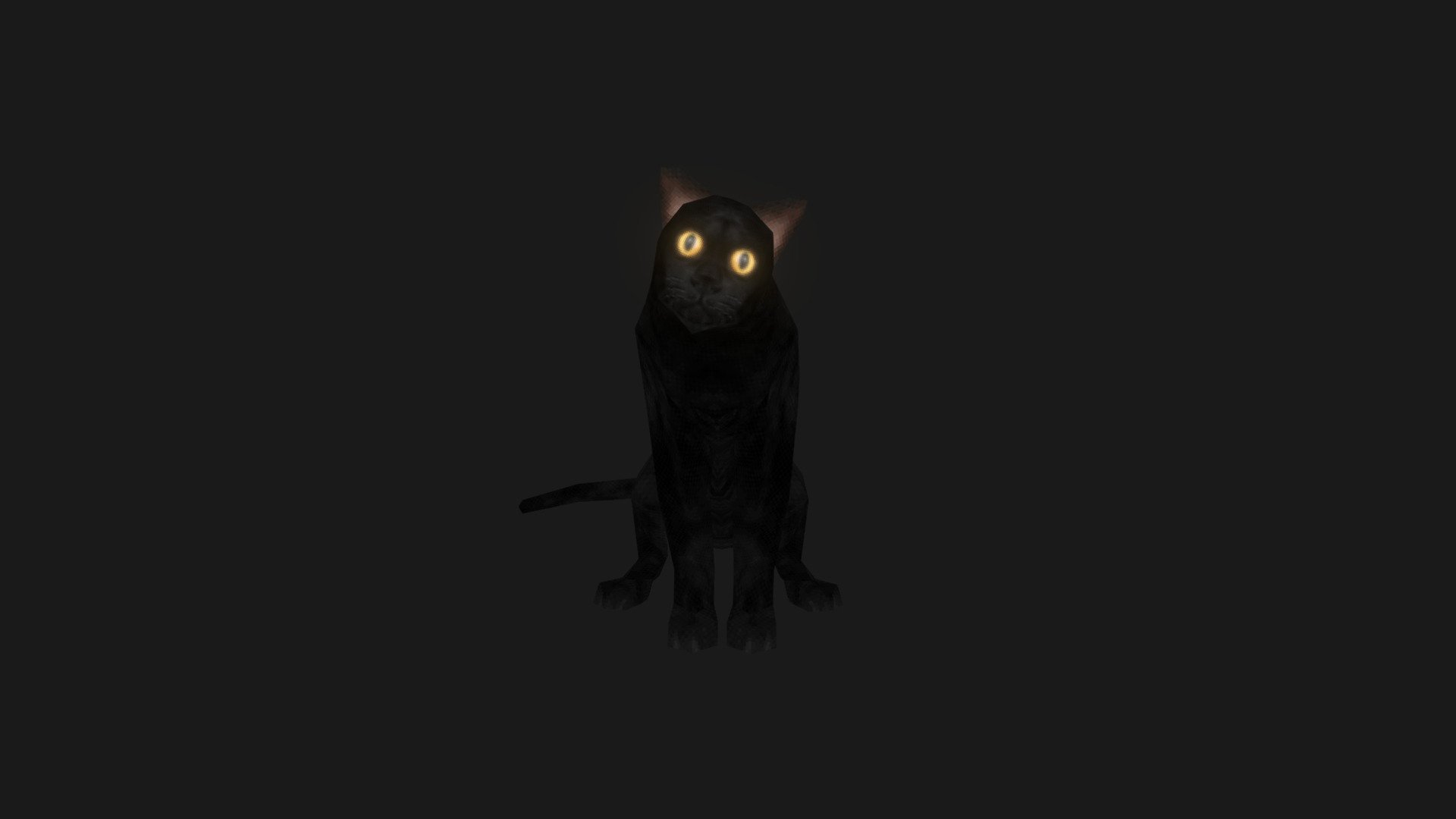 Black Cat PSX - Download Free 3D model by Bonvikt [62416ff] - Sketchfab