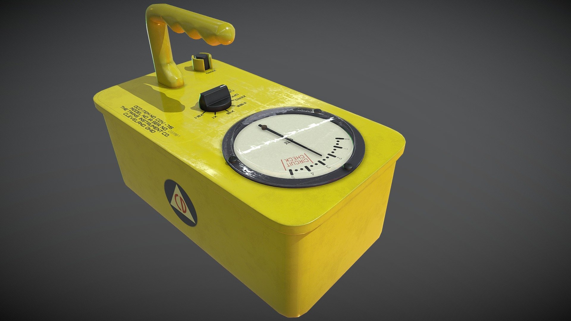Geiger Counter - Buy Royalty Free 3D model by Rokay3D [6241d4e ...