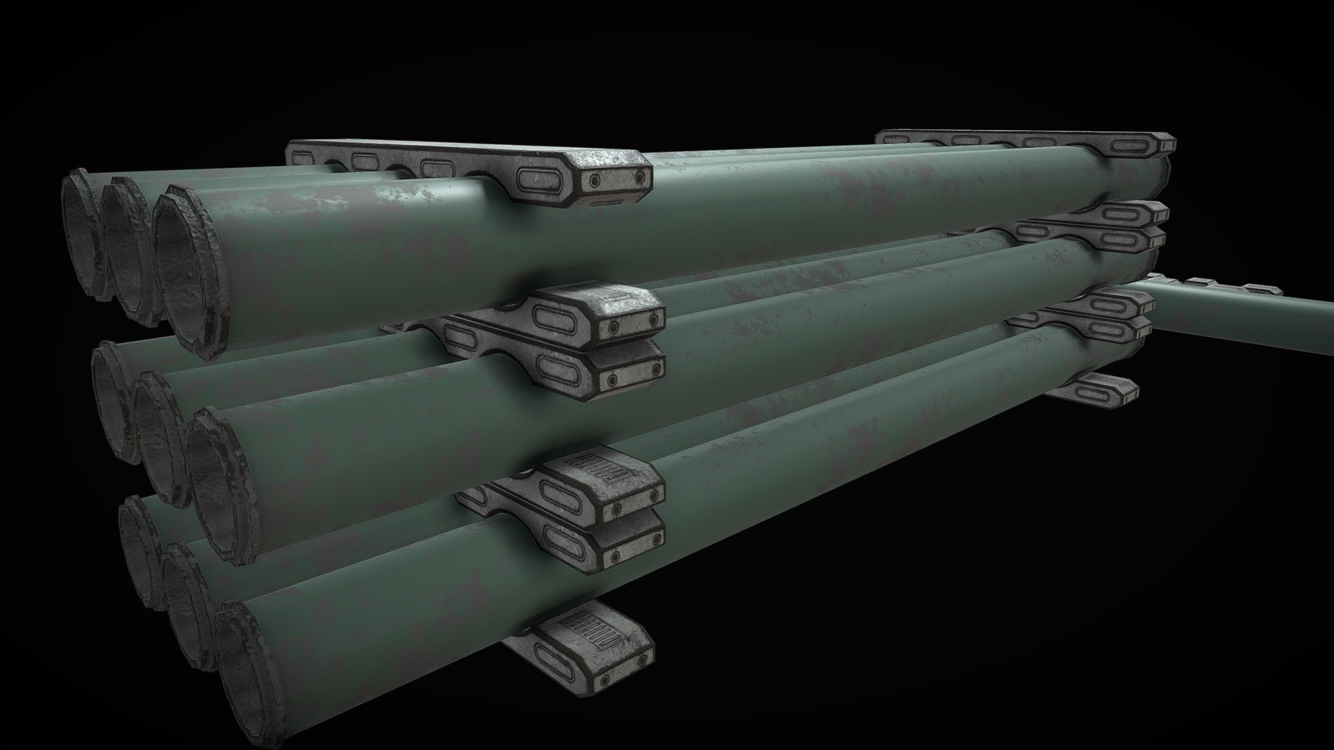 Pipe workshop Industrial piping - Download Free 3D model by Mehdi ...