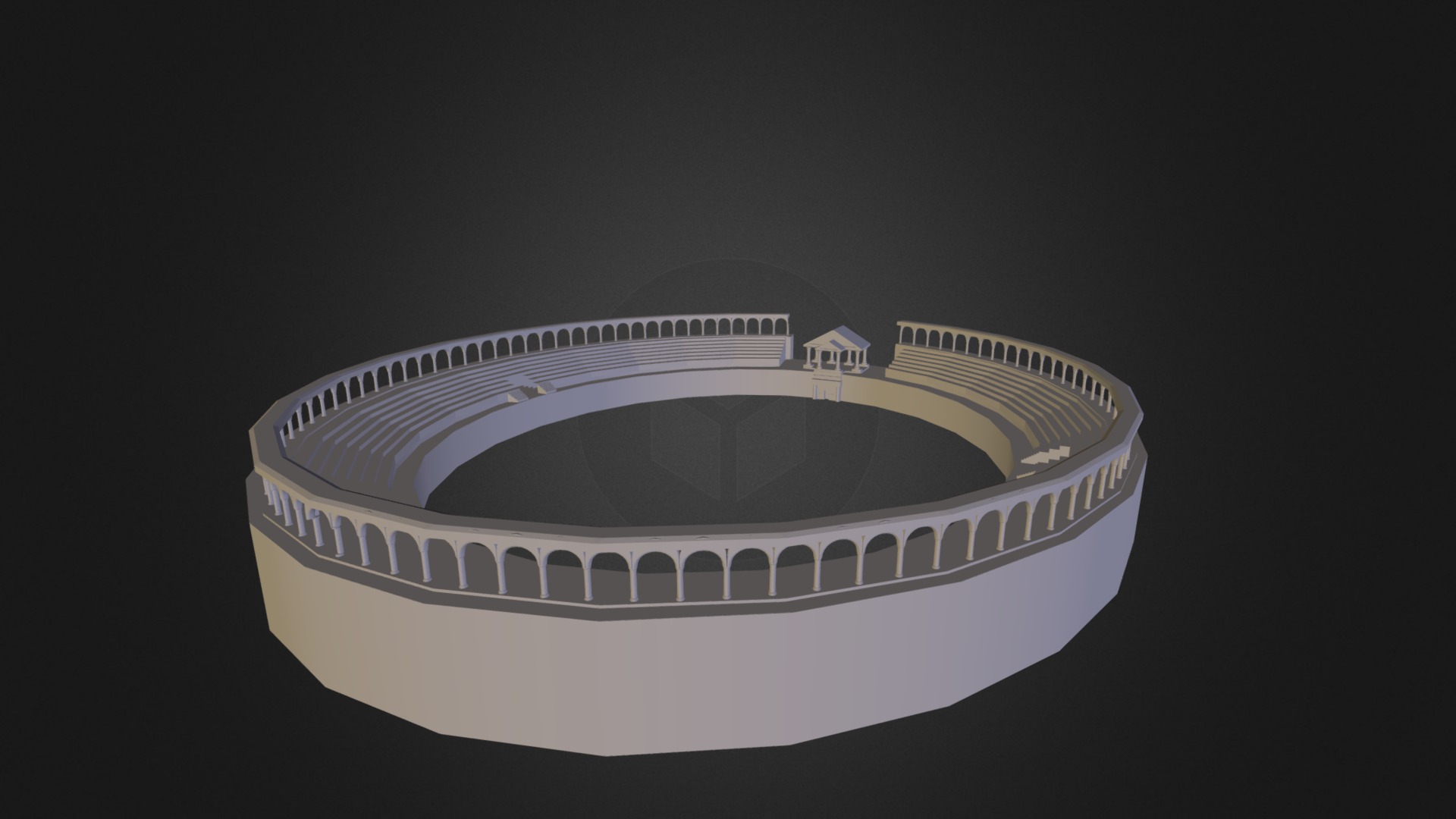 Roman Arena - 3D model by matpat93 [624308f] - Sketchfab