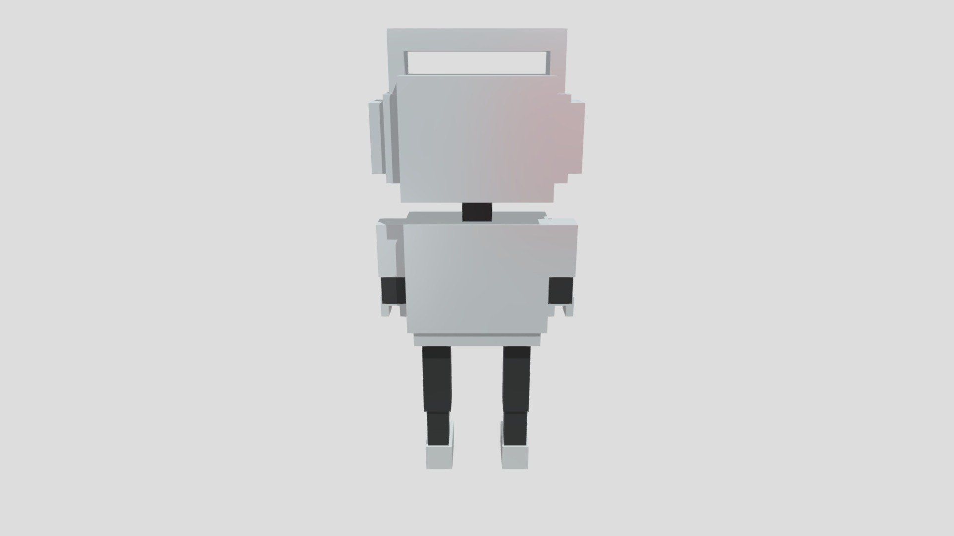 Cute LCD Screen Face Robot - Download Free 3D model by Blue-Bot (@Blue ...