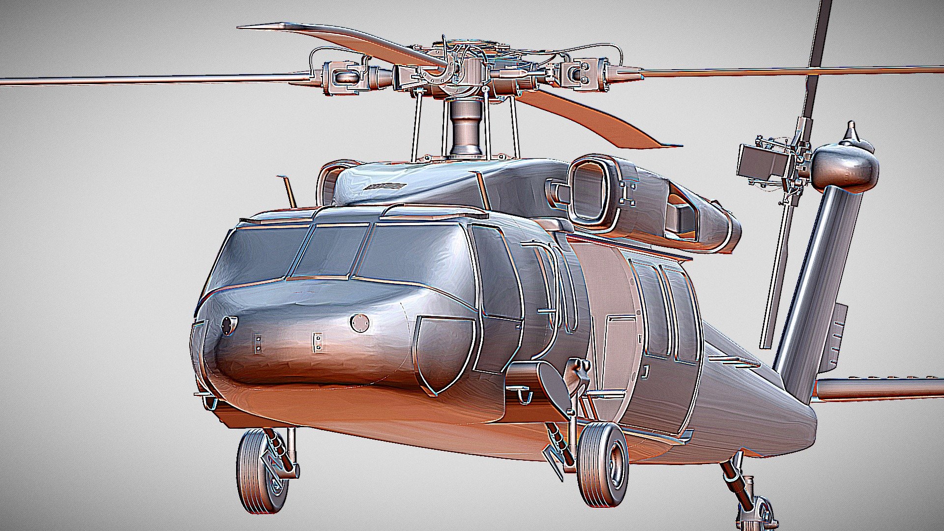 UH-60 Blackhawk - Buy Royalty Free 3D model by SilliconValleyPilot ...
