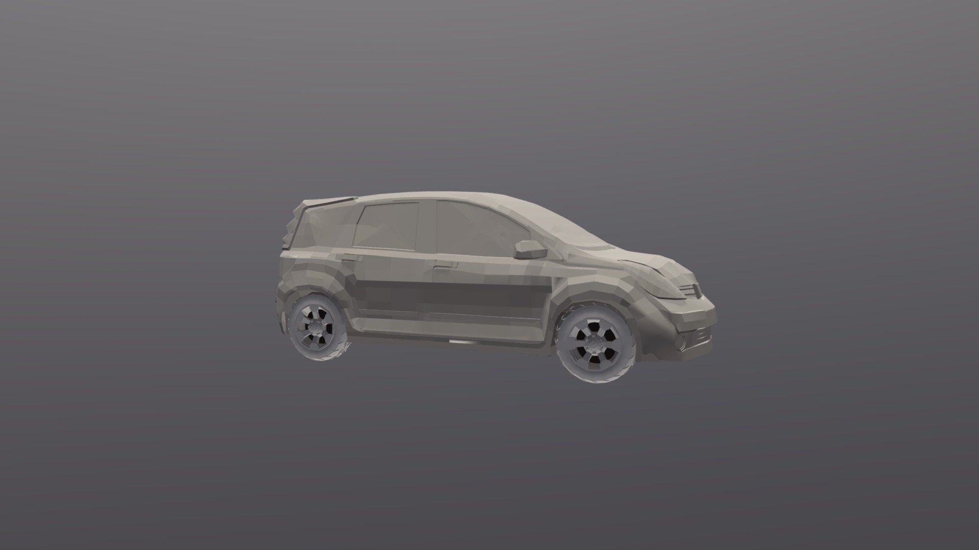 unfinished_Nissan_Note - 3D model by 3D_David [6243b34] - Sketchfab