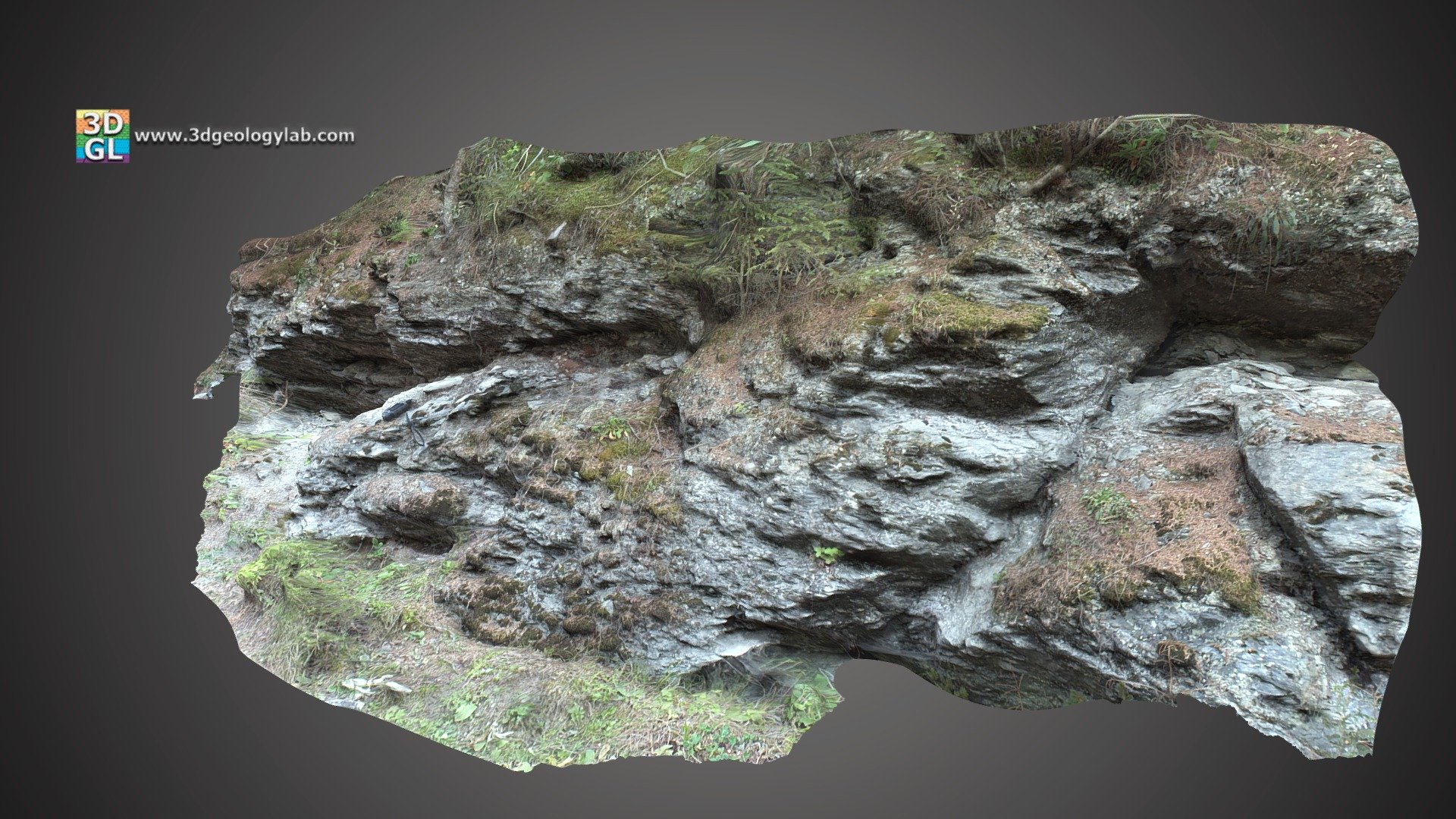 Outcrop - H97 - 3D model by 3D Geology Laboratory (@3DGeologyLab ...