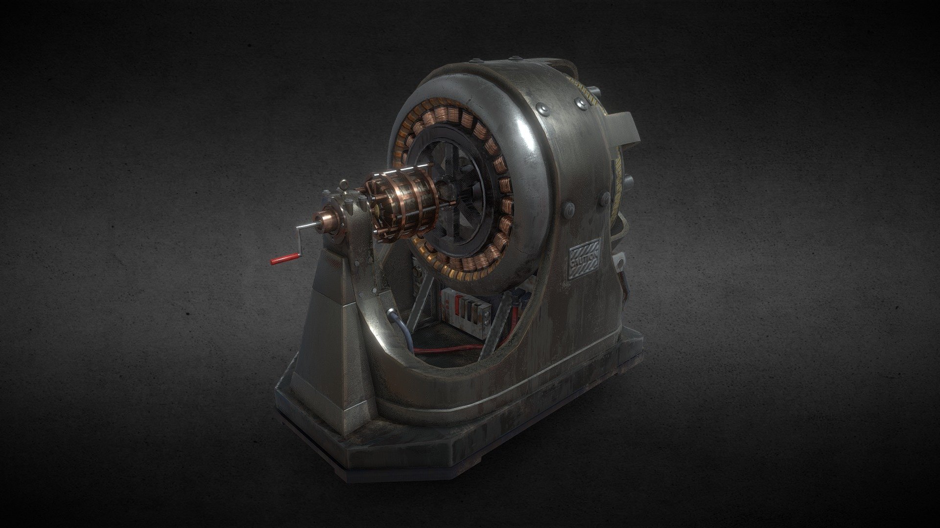 Generator Crank - 3D model by JCVallejos [6244fac] - Sketchfab