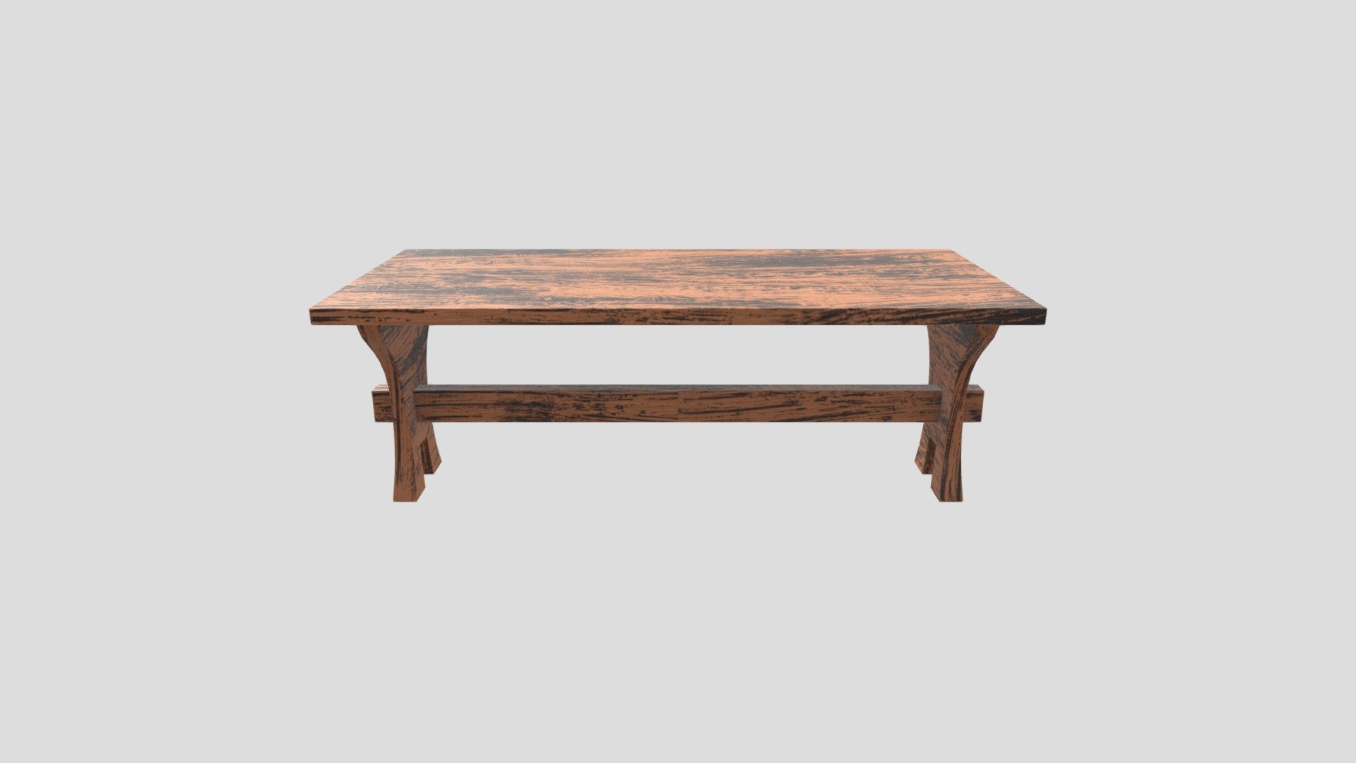 Dirty wood Table - 3D model by Momi247 [6245363] - Sketchfab