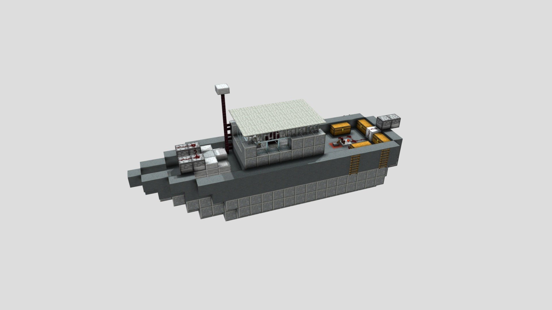 mech-boat - Download Free 3D model by madexc [62460ec] - Sketchfab