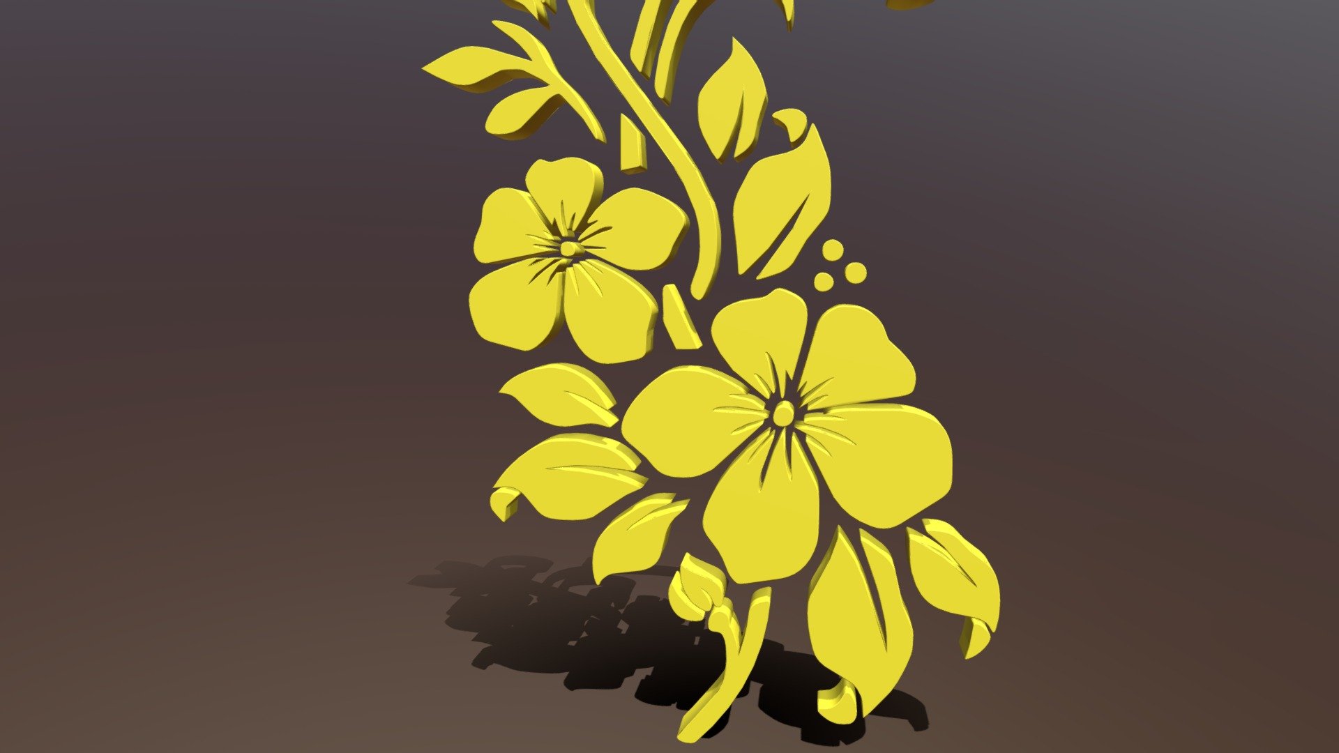 Flower Pattern1 - Download Free 3D model by comproskt [6246664] - Sketchfab
