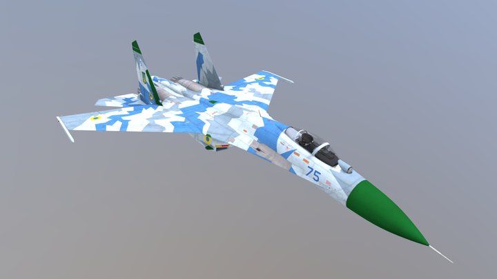 Su-27 3D models - Sketchfab