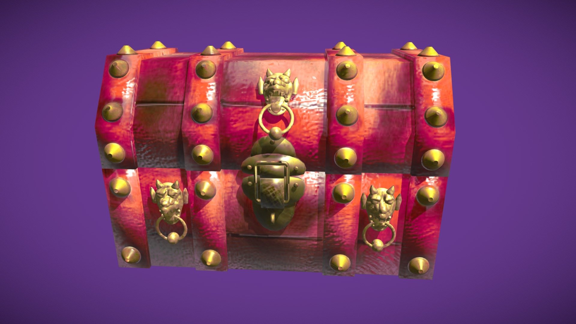 Demon Chest - 3D model by Quasi_1016 [624a166] - Sketchfab