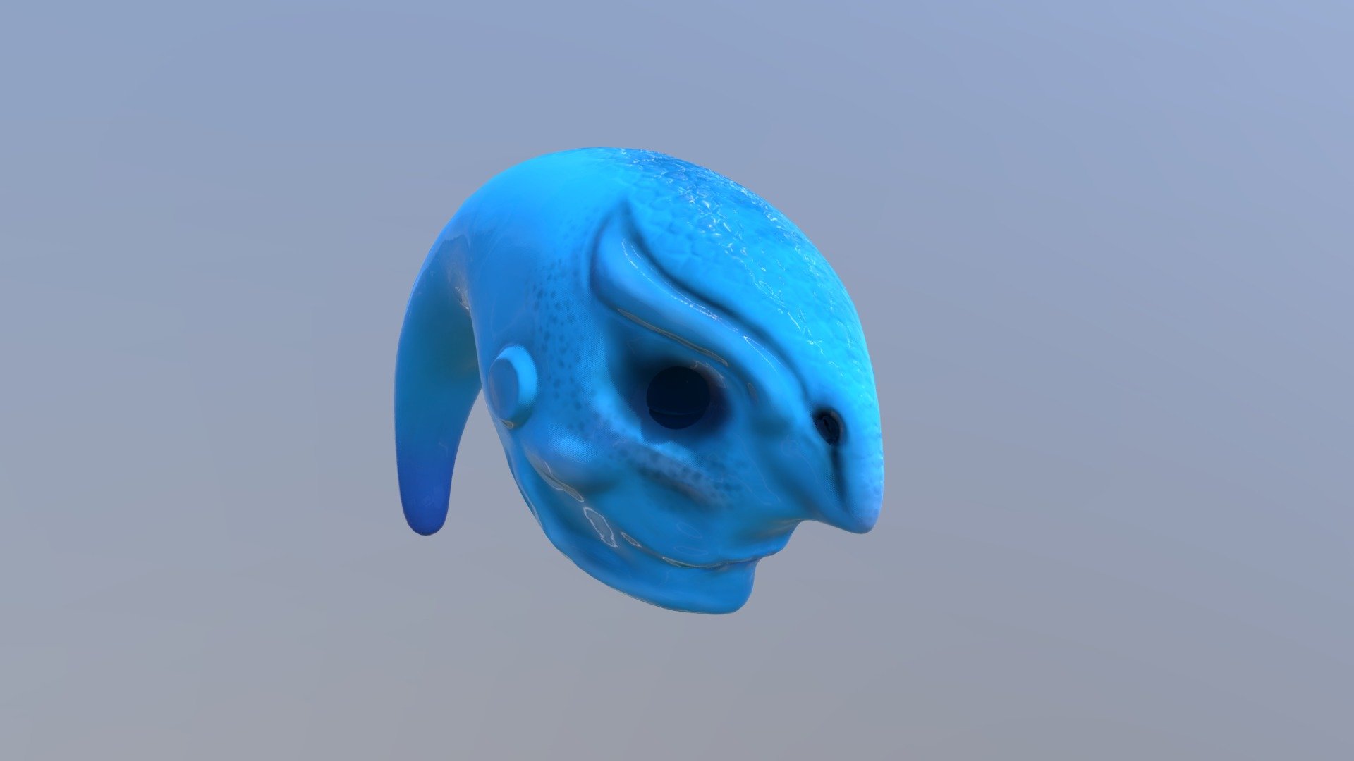 Alien head - 3D model by Yuri Vasconcelos (@yuridfv) [624a780] - Sketchfab