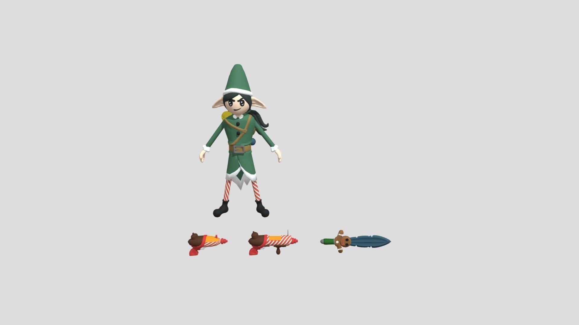 Elf - 3D model by yannickdimitricavallierikahane [624b934] - Sketchfab