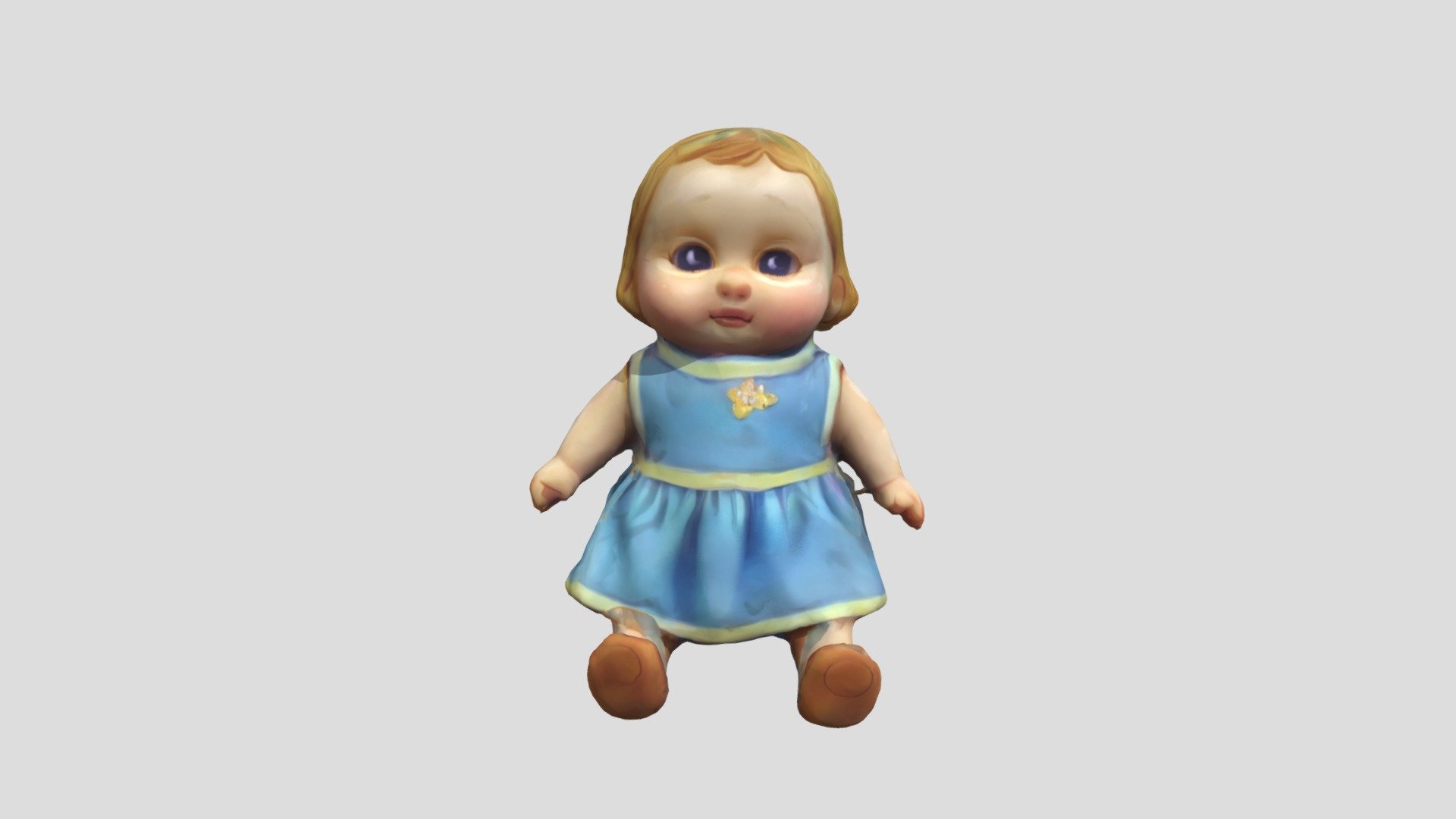 Cute_doll - 3D model by dollhania965 [624da28] - Sketchfab