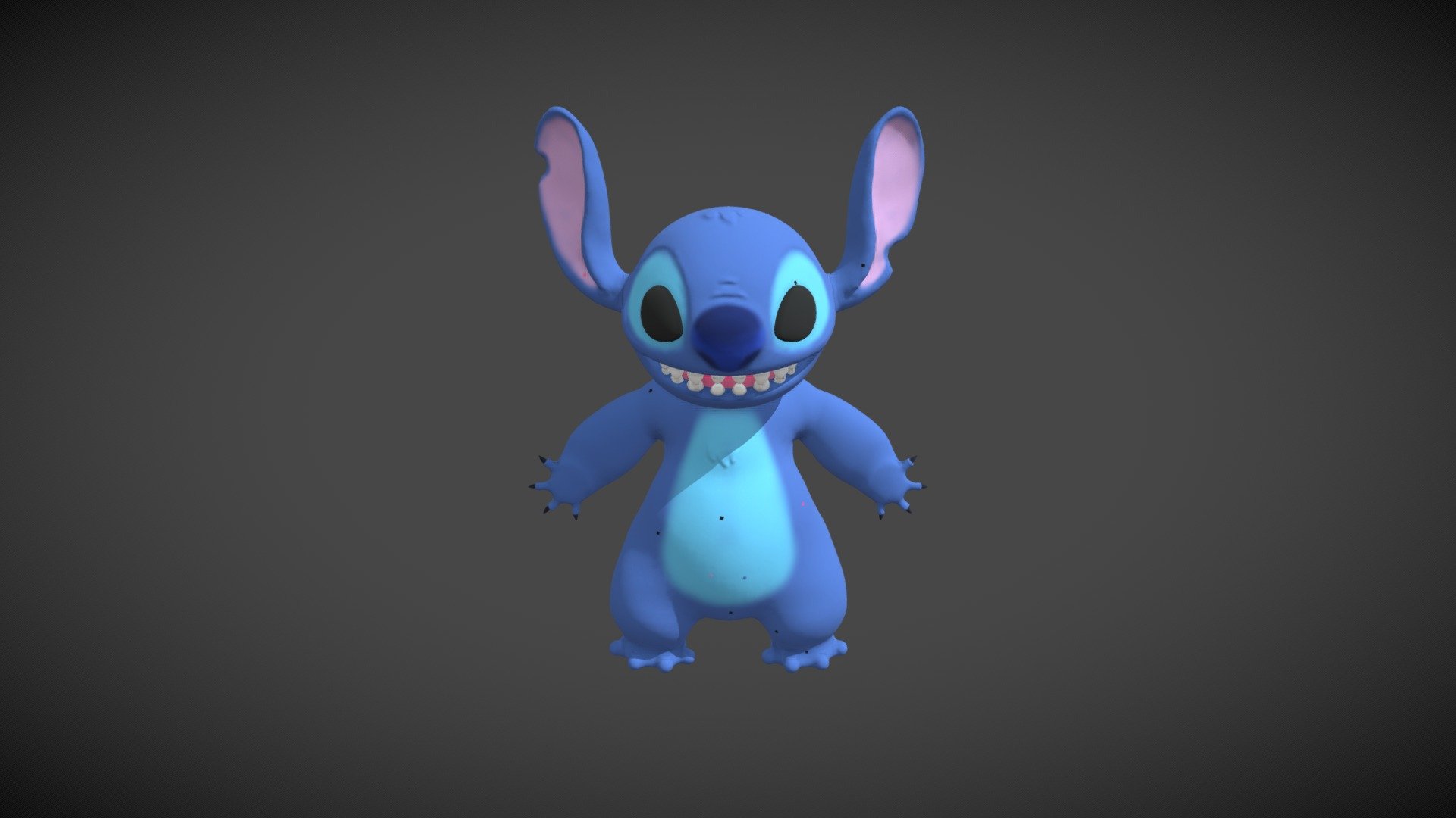 Stitch - FanArt - 3D model by eddy_srrs [624e18c] - Sketchfab