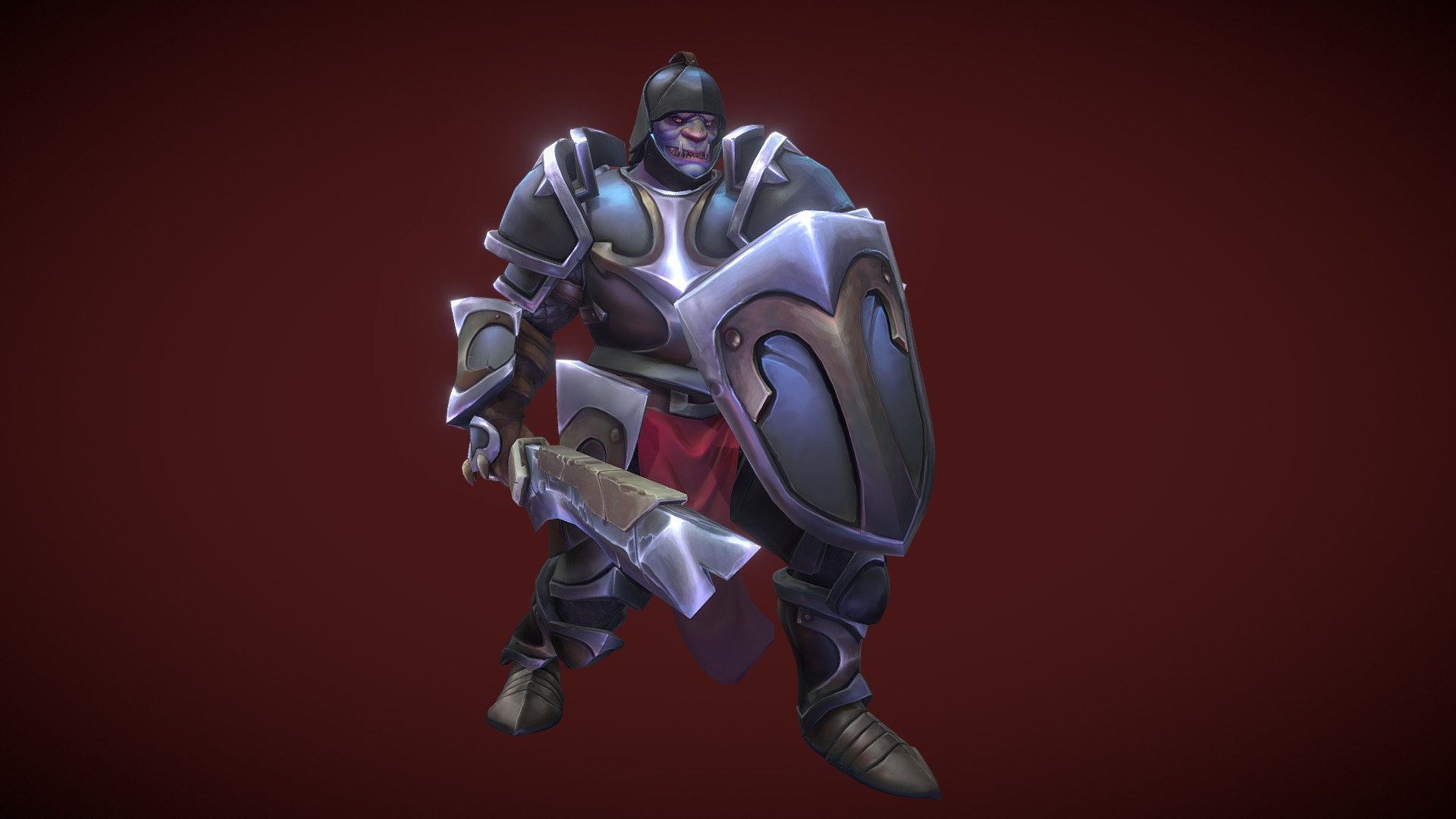 Stylized Orc Male Footman(Outfit) - 3D model by N-hance Studio ...