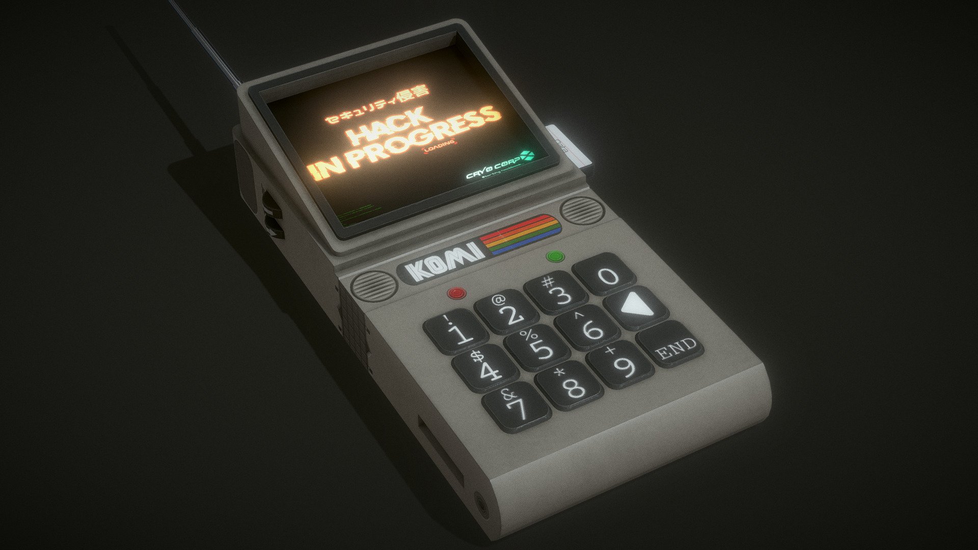 Game Ready: Handheld Hacker Device - Buy Royalty Free 3D model by jup ...