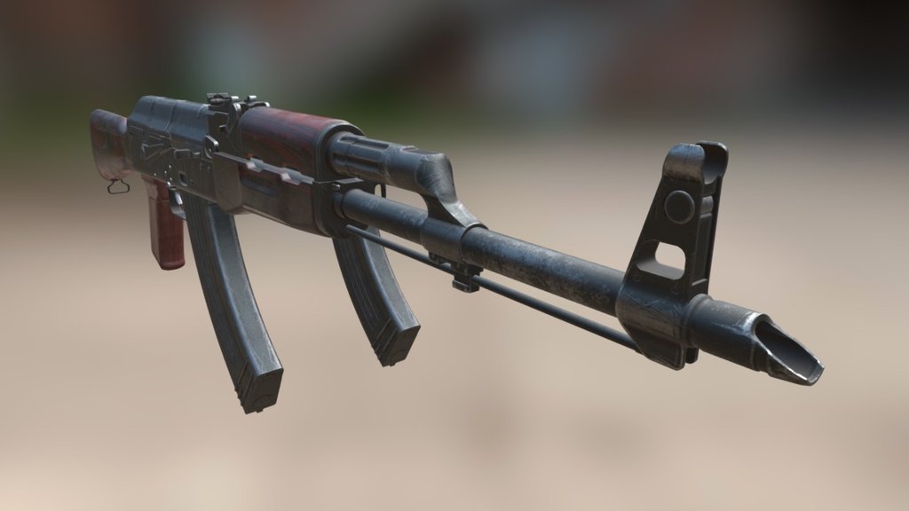 AKM - 3D model by theaffable [624fb99] - Sketchfab