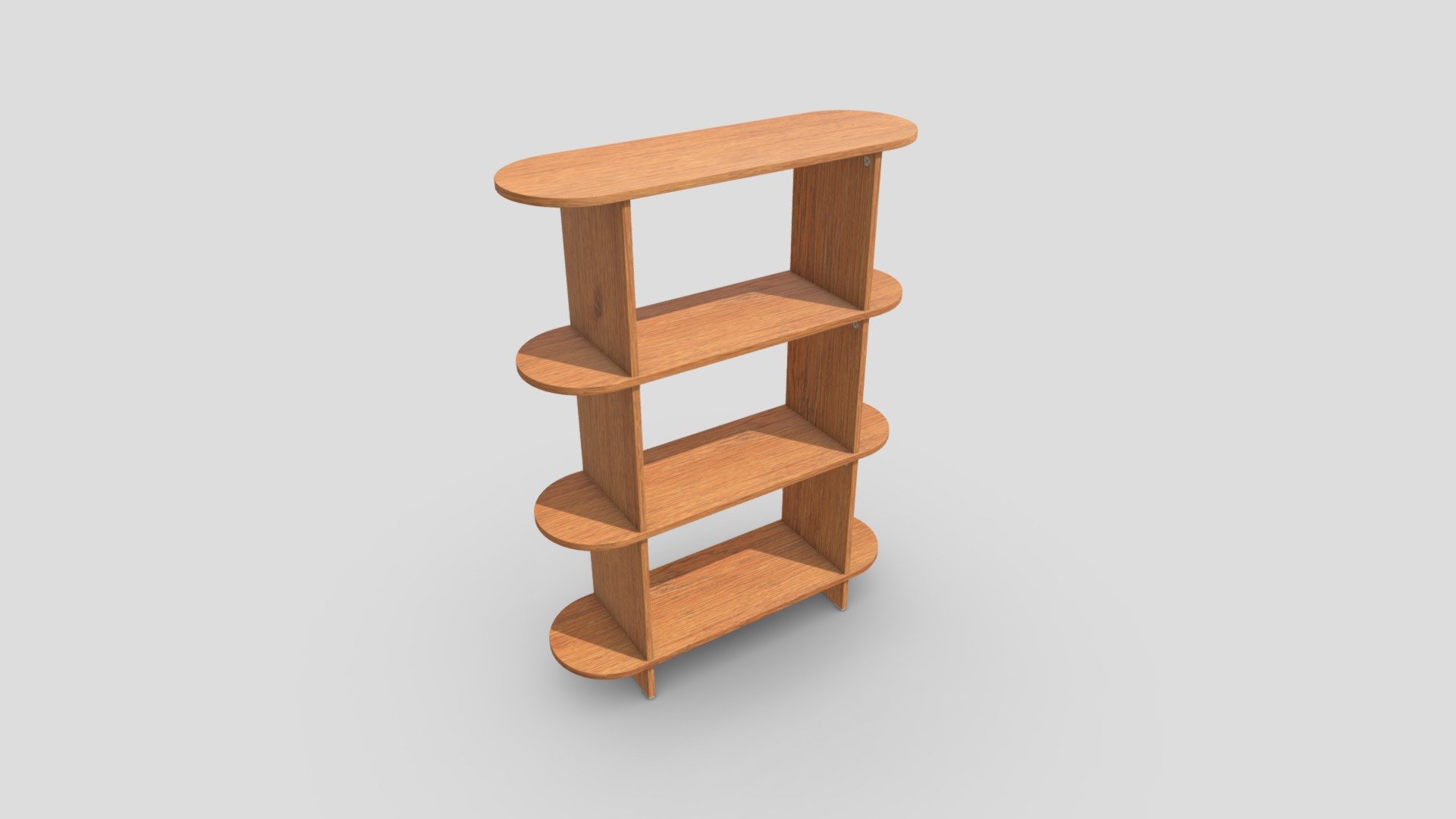 Ronde 3 Tier Round Shelf Decorative - Buy Royalty Free 3D model by ...