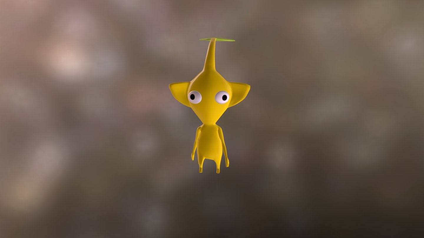 Pikmin - 3D model by Andrea Ishizawa (@acishizawa) [62510a8] - Sketchfab