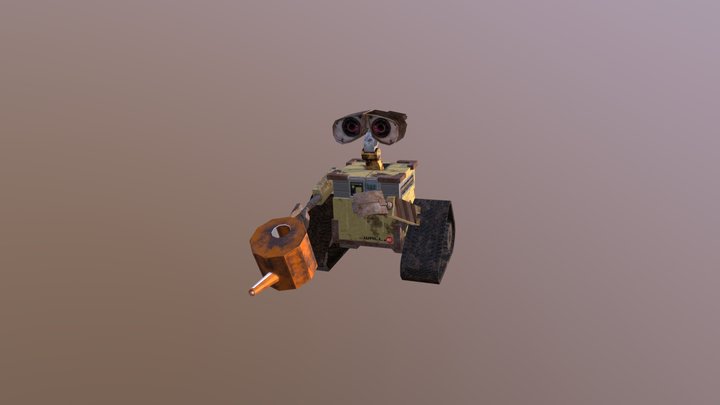 Pixar-wall-e-disney-robot 3D models - Sketchfab