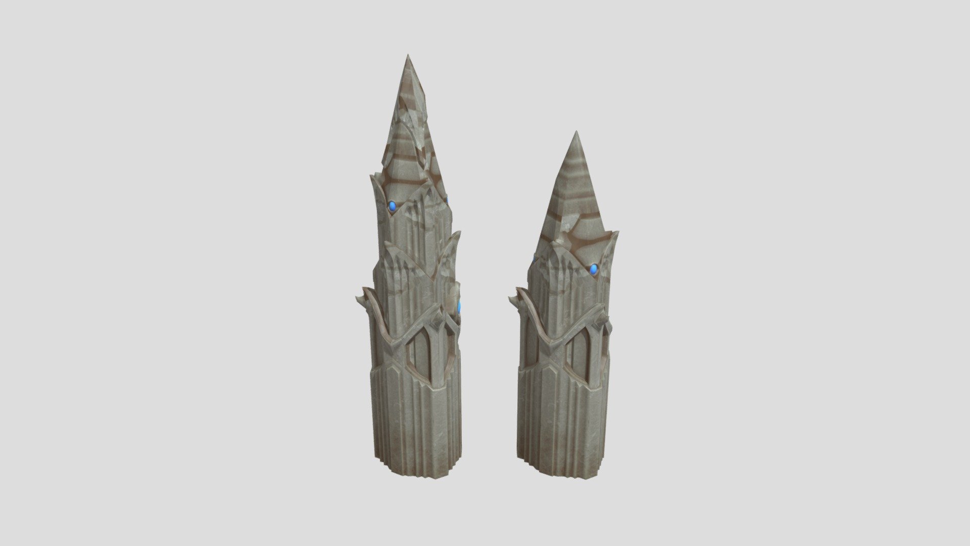 Monoliths - Download Free 3D model by Cradle of the Cube (@Observer_Terminator) [625429a ...