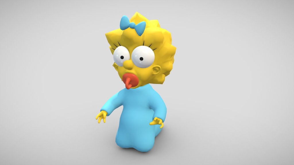 simpsons - A 3D model collection by printalduin3d - Sketchfab