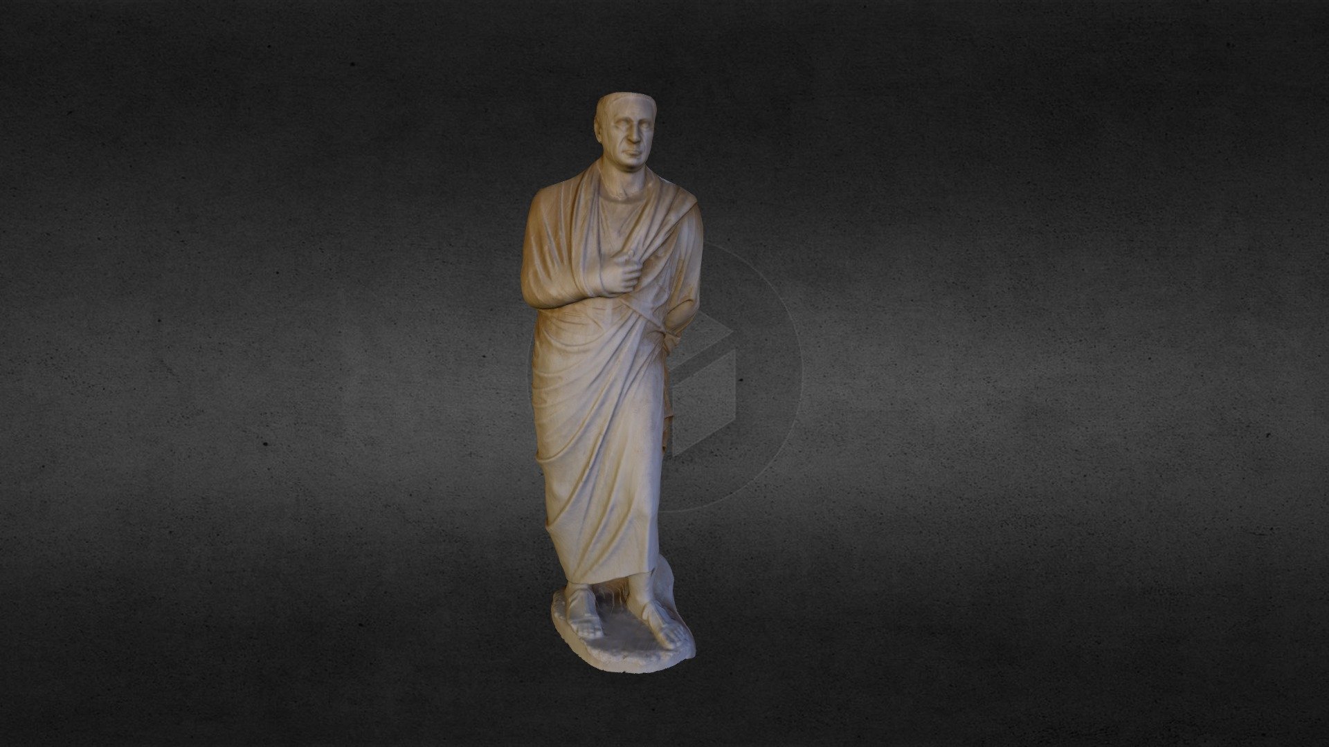 Stone Statue - 3D model by Moshe Caine (@moshecaine) [6256dda] - Sketchfab