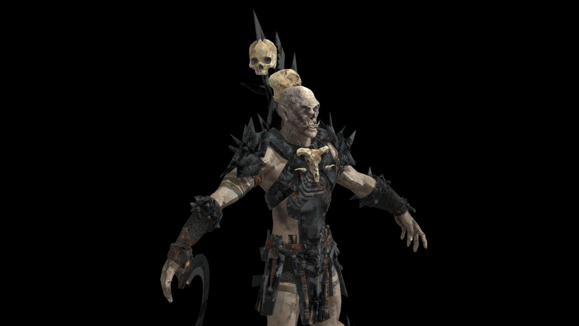 Orc necromancer - Buy Royalty Free 3D model by dremorn [6257d60 ...