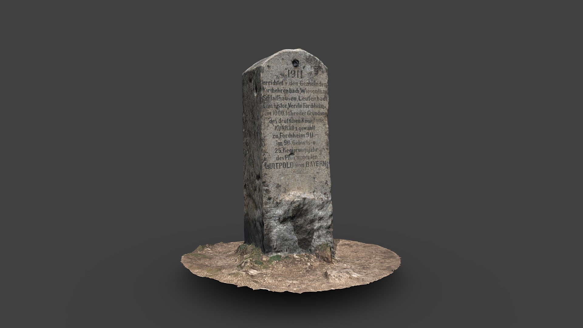 Monument - 3D model by Ben Berger (@BenBerger) [6258af8] - Sketchfab