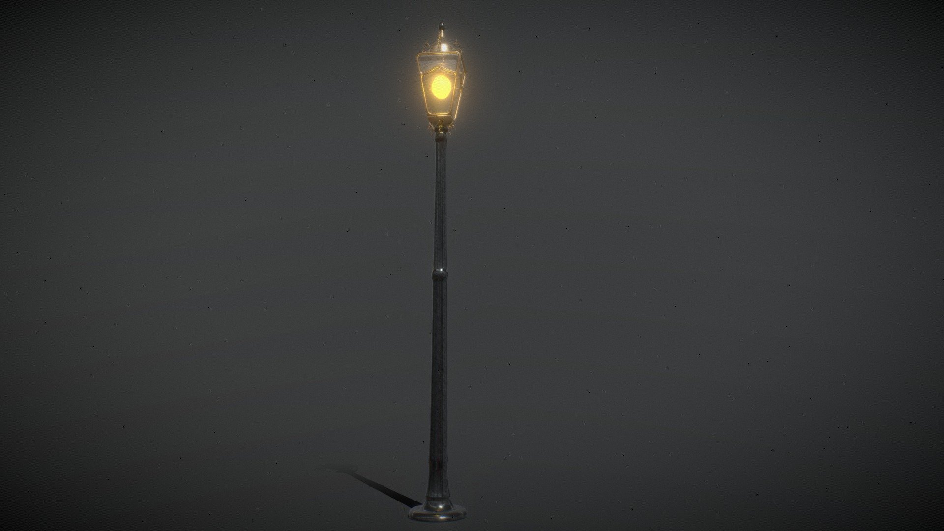 Vintage Streetlamp - Download Free 3D model by barbodoji [6259089] - Sketchfab
