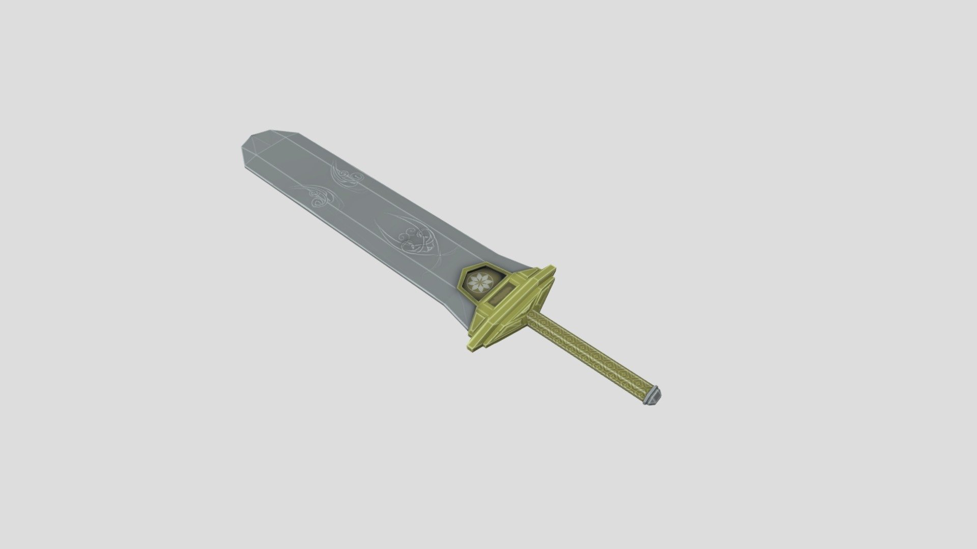 Stylized Greatsword - Download Free 3D model by nabonilo [6259364 ...