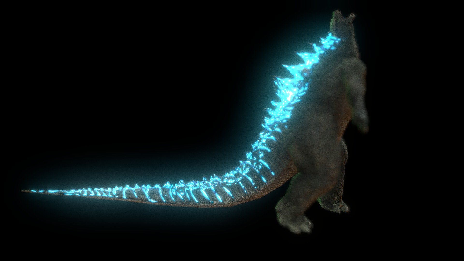 Godzilla 2019 Style - 3D model by Cameraman (@wannoischool01) [625a323 ...
