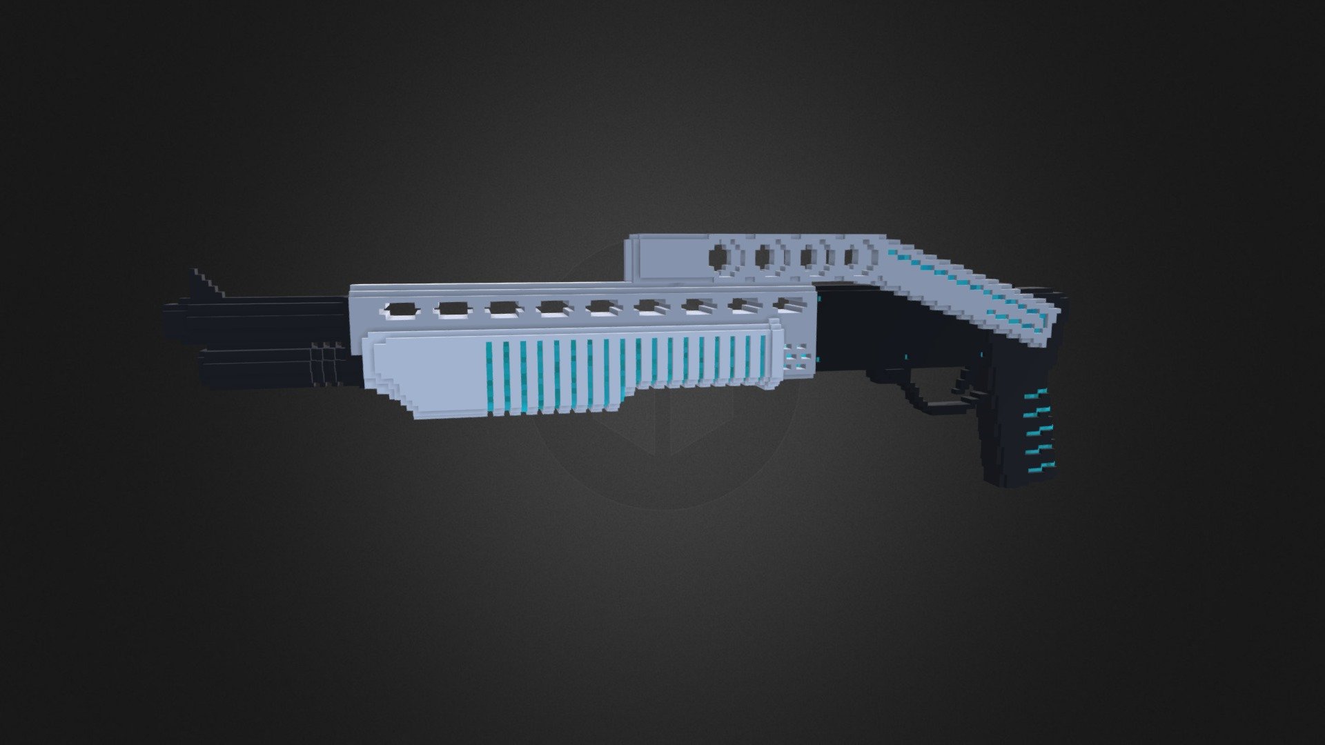 Voxel Spaz 12 =packapunch= [Retired] - 3D model by Chara_Dreemurr ...