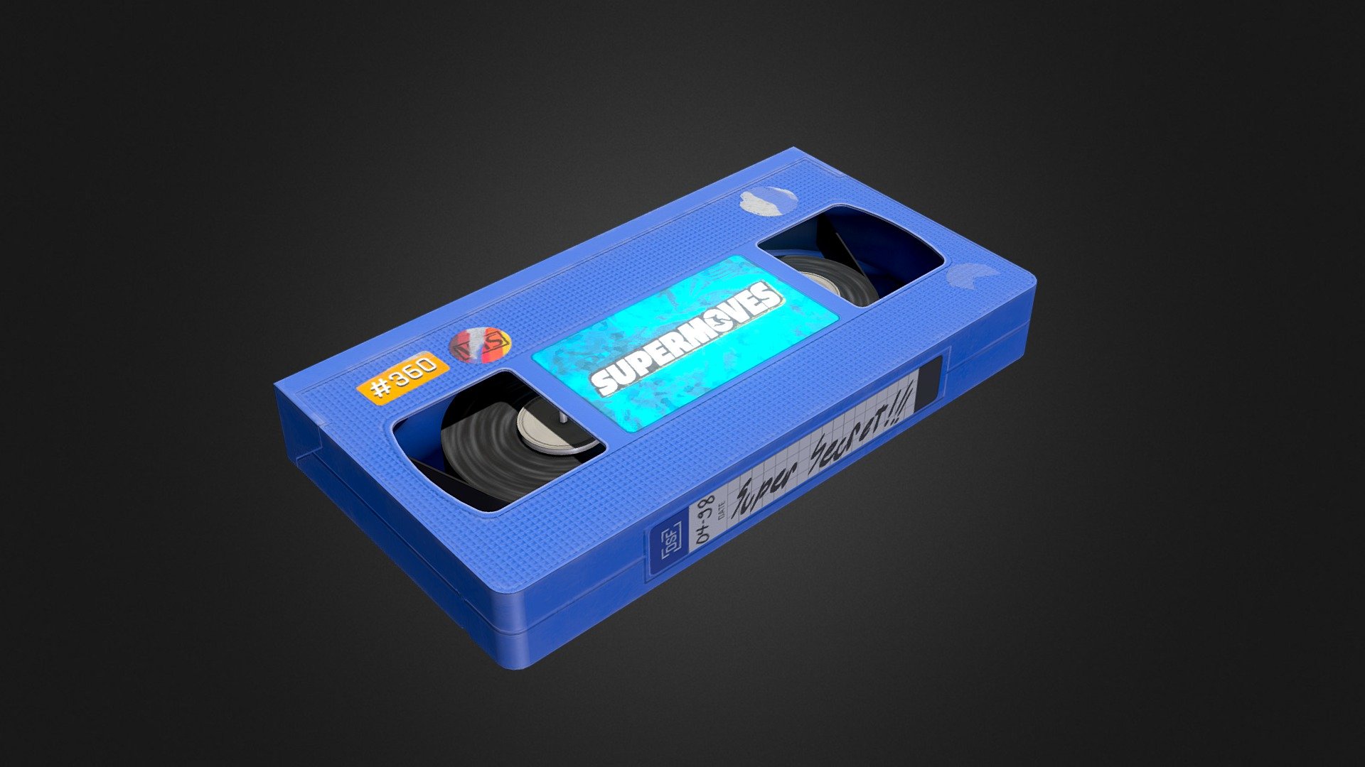 VHS Tape Collectible - 3D model by Emilia Aaltonen (@EmiliaAaltonen ...