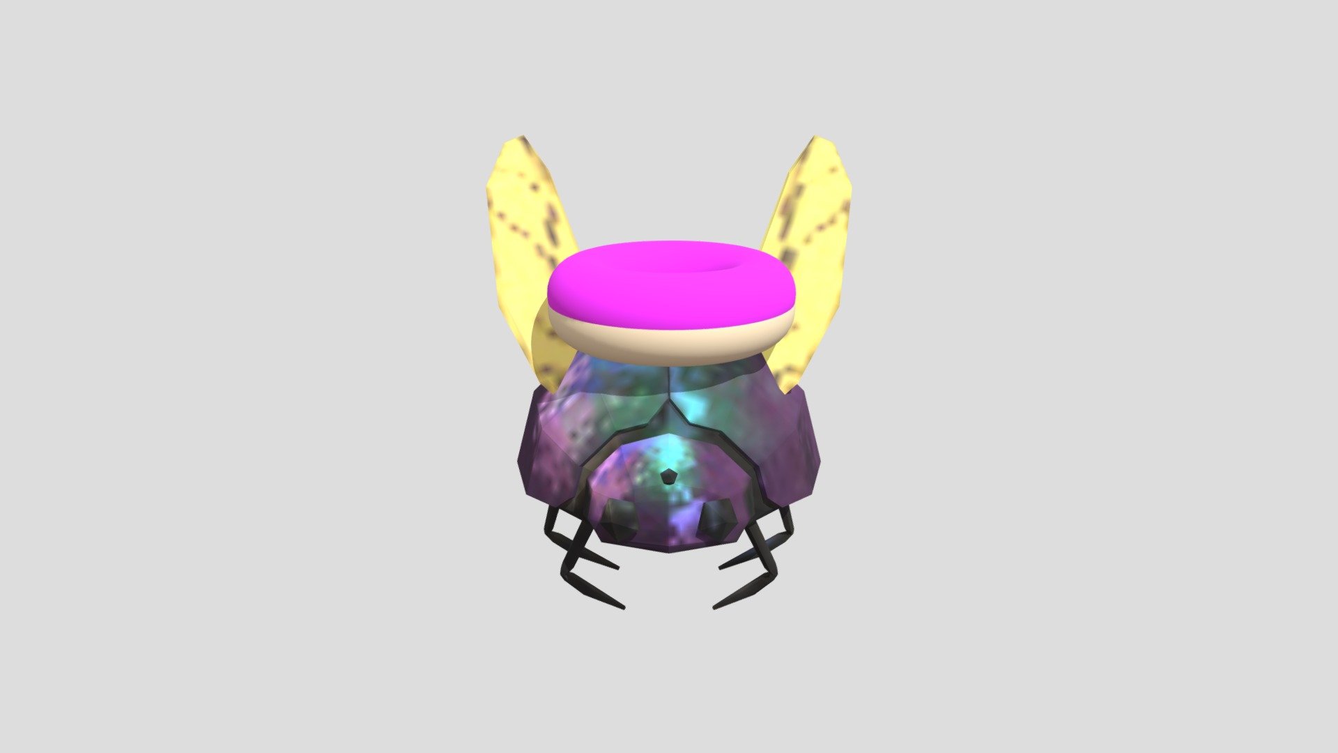 doug the bug with donut - Download Free 3D model by Project donut ...
