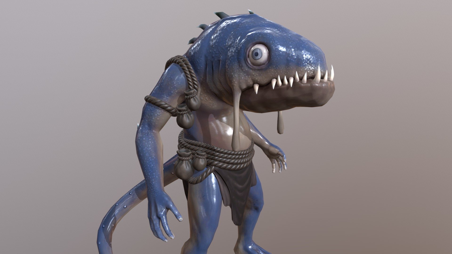 Reptile - 3D model by bikabraham [625c6f5] - Sketchfab
