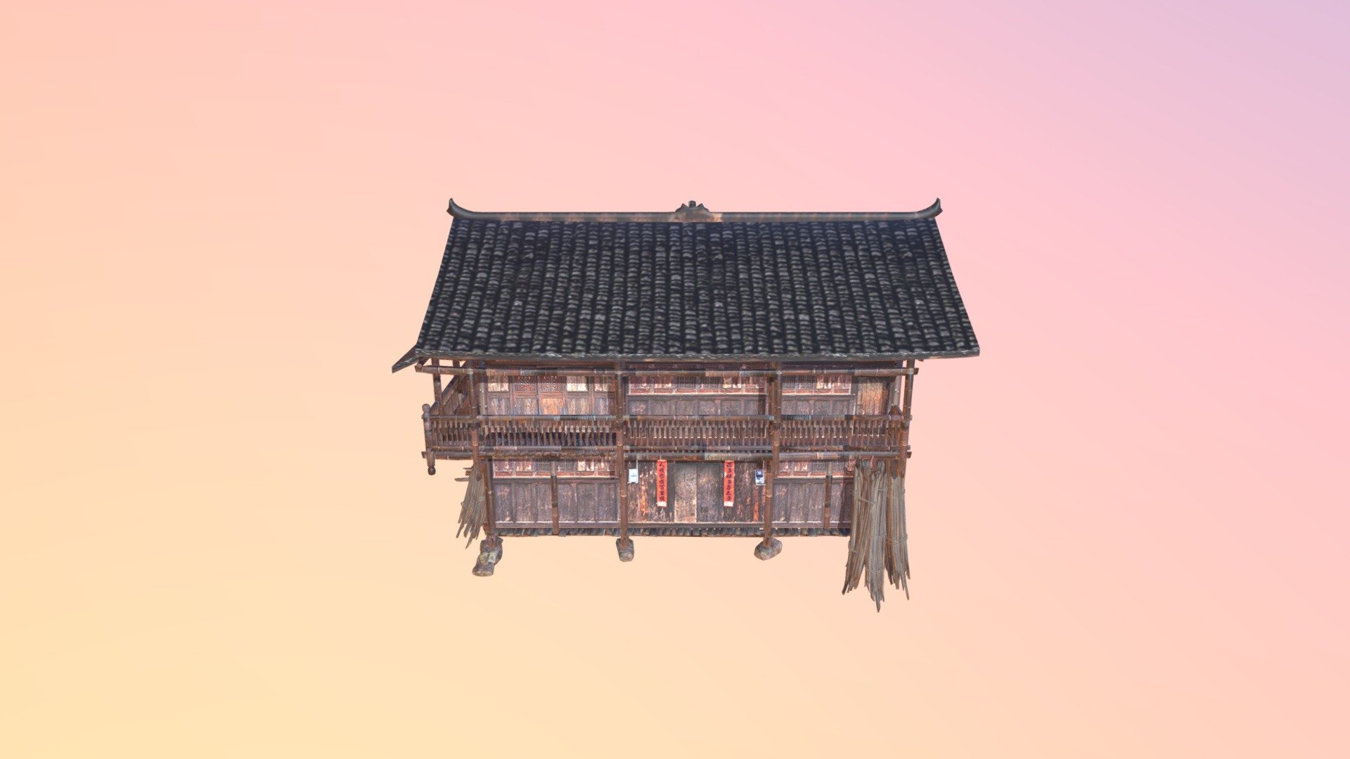 Native Old wood build - 3D model by timonfreud [625e36c] - Sketchfab